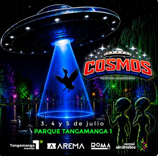 Invasión intergaláctica en SLP: Llega “Cosmos”, el primer Festival ...